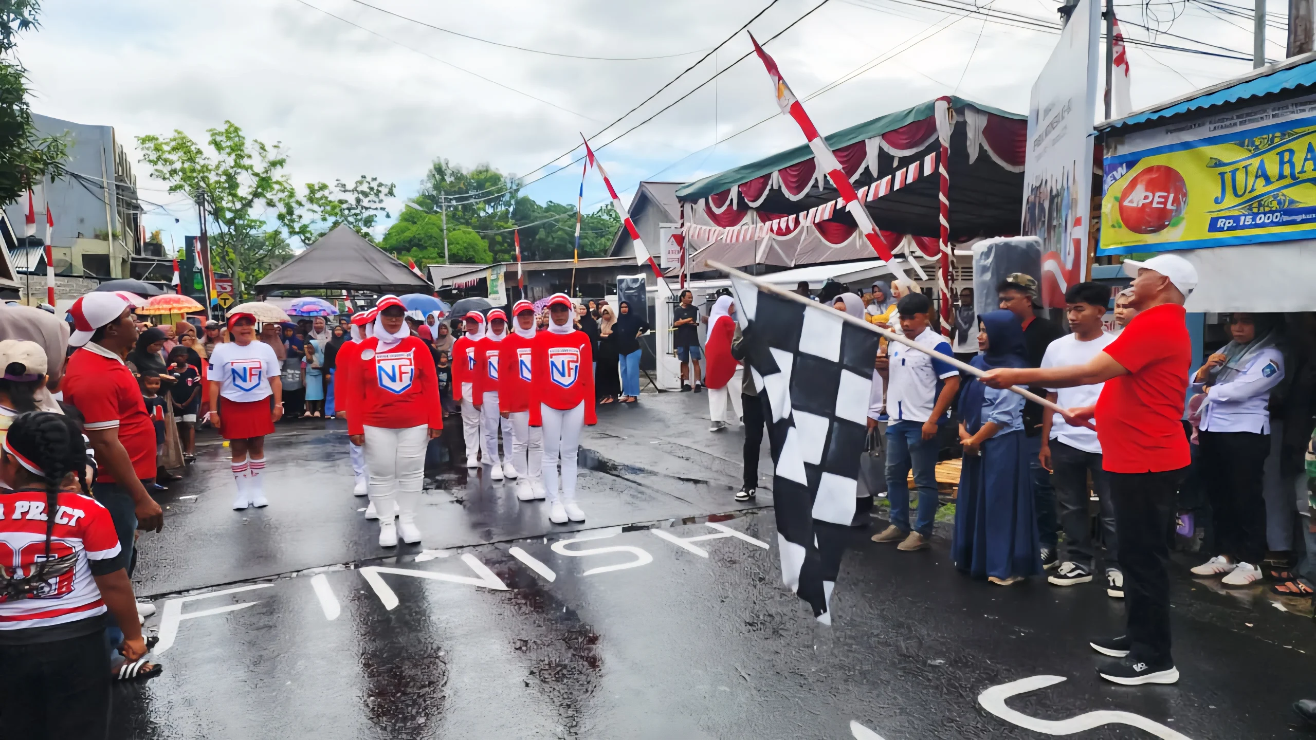 Joget Poco-Poco Meriahkan HUT RI ke-80 di Salero, Wawali Hadiahkan Rp25 ...